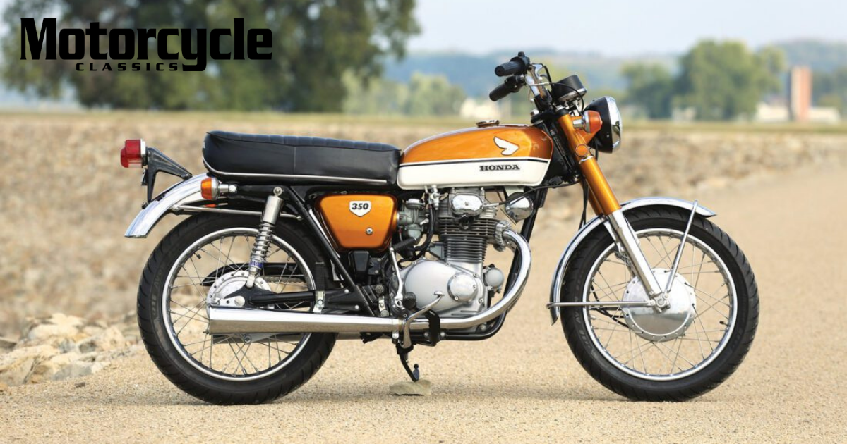 Motorcycle Classics - Project 1970 Honda CB350